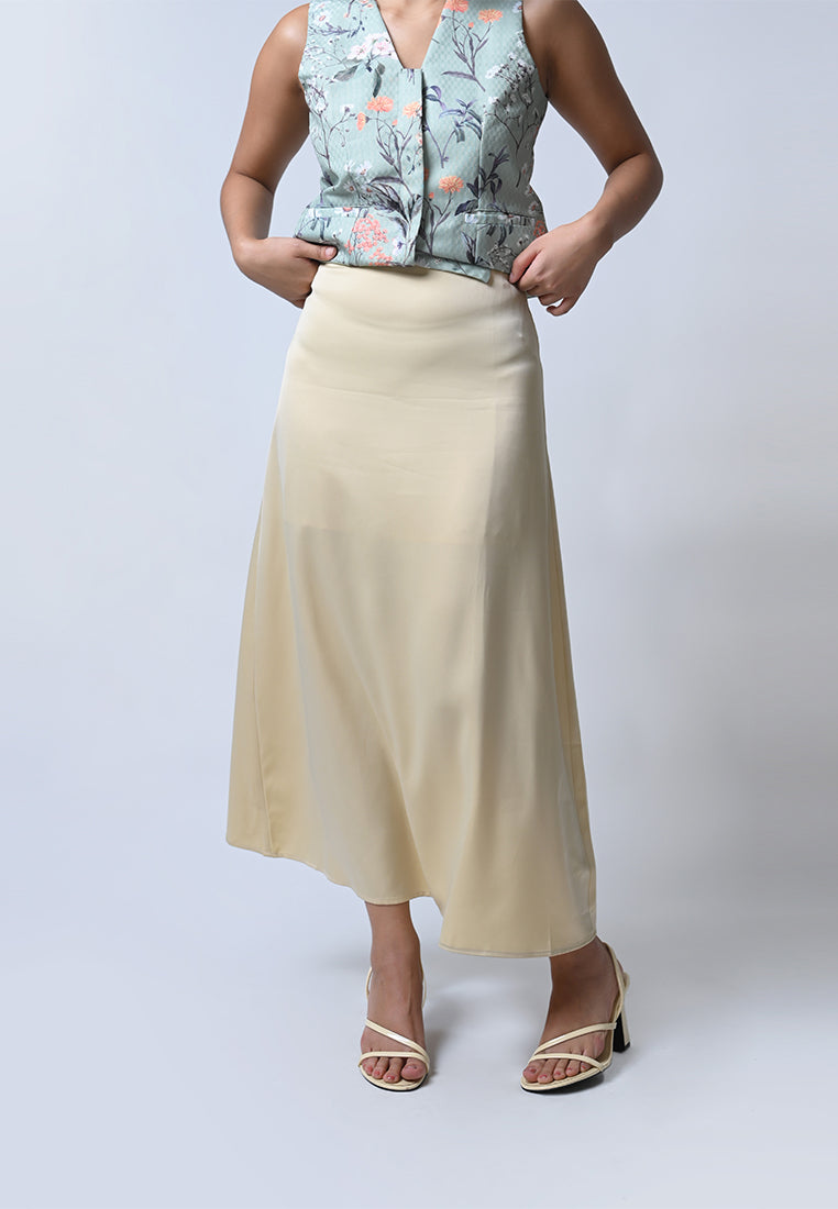 Fellah Skirt (Beige) – Plains & Prints