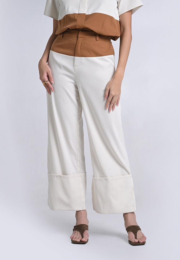 Archetype Travel Hansen Pants (Cream/Brown) – Plains & Prints